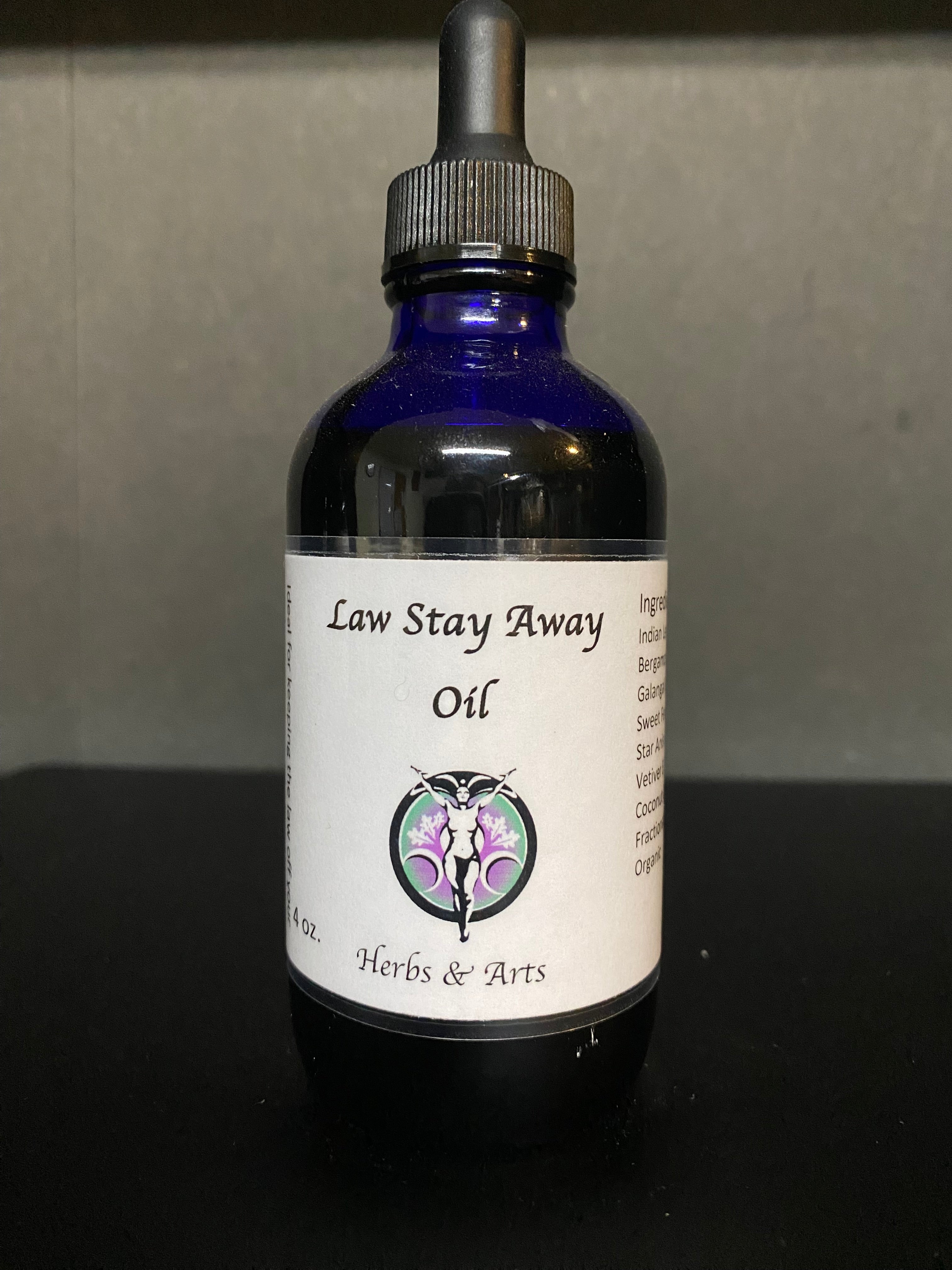 Law Stay Away House Blend Oil – Herbs and Arts