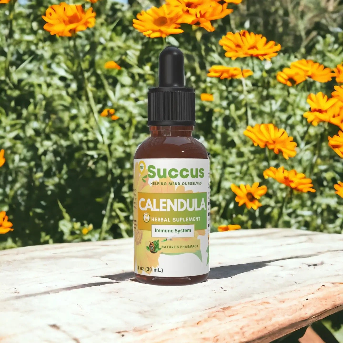 Tincture Calendula – Herbs and Arts