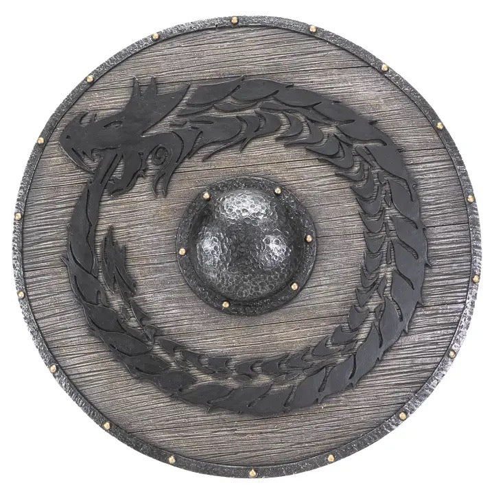 Plaque Viking Shield Jormungandr – Herbs and Arts